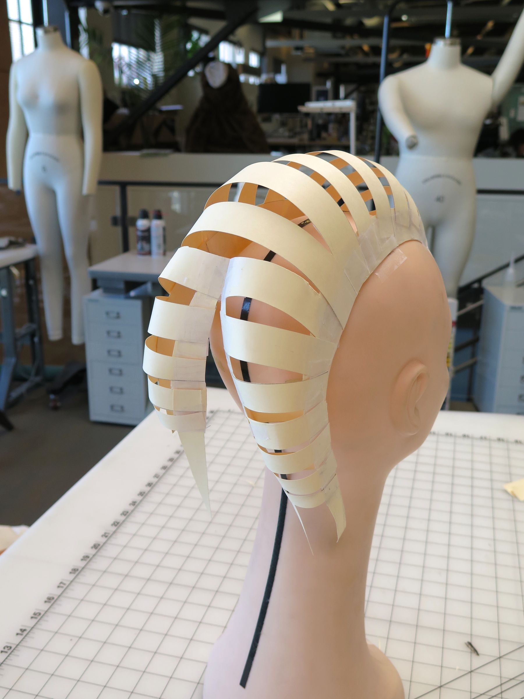 Leather and El Wire Sci-Fi Headdress : 16 Steps (with Pictures ...