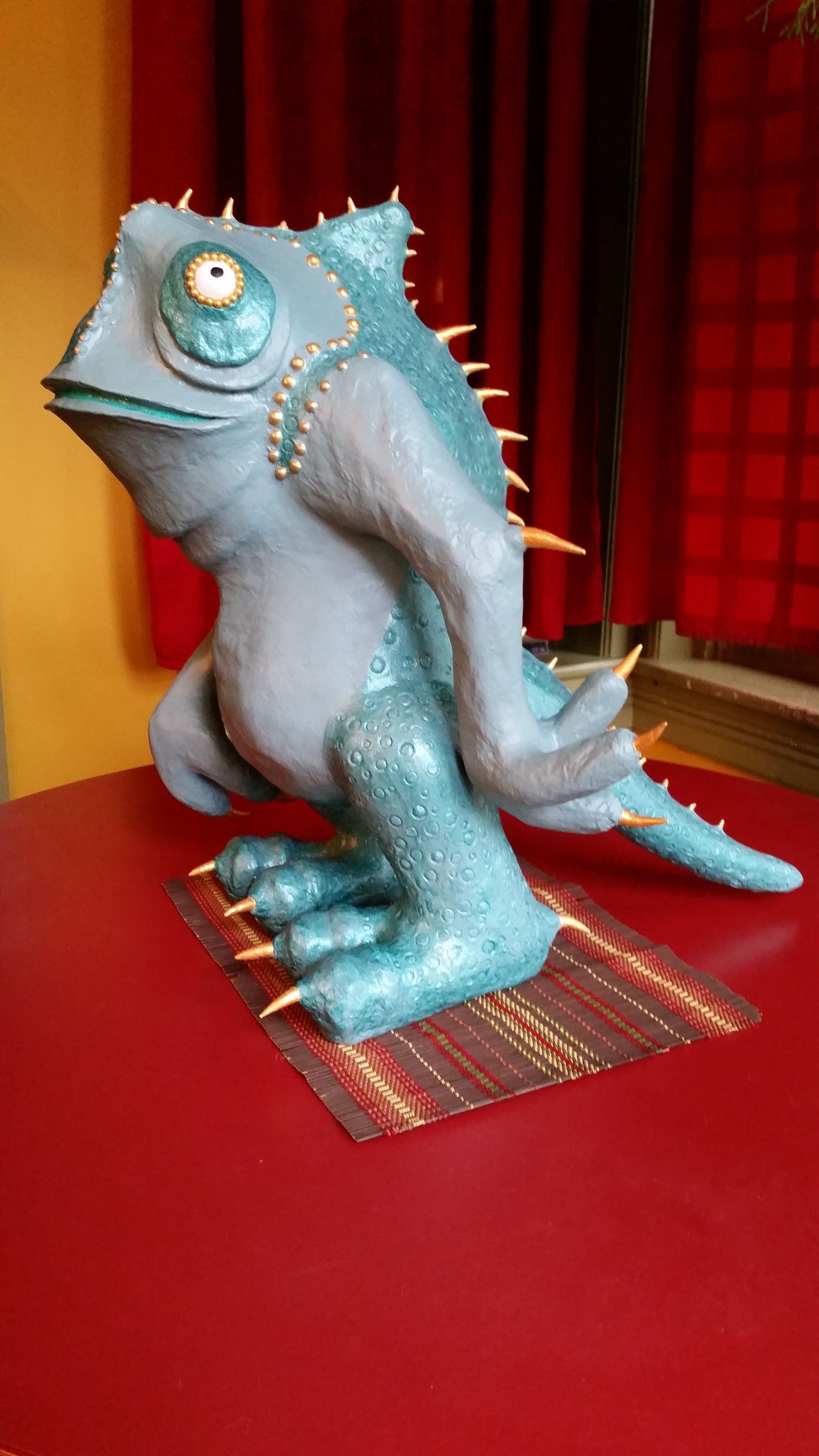 Lizard Man Papier Mache Figure : 44 Steps (with Pictures) - Instructables