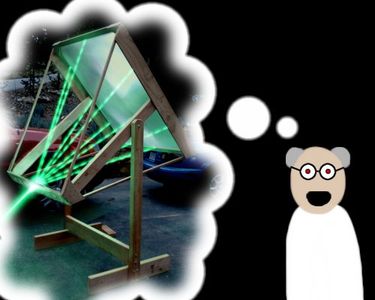 Giant Fresnel Lens Deathray: an Experiment in Optics : 12 Steps (with ...