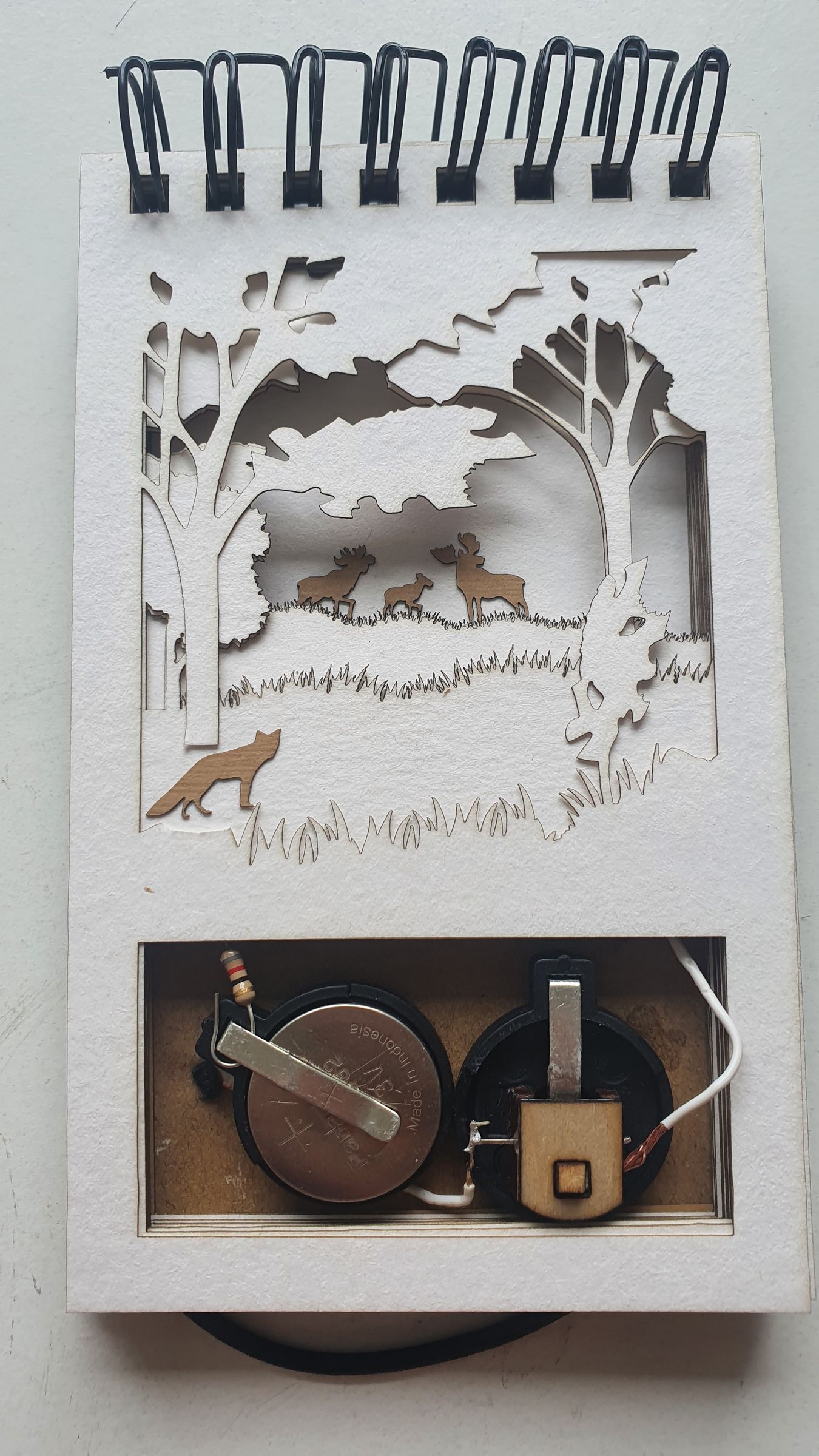 Make a Shadow Box Out of Your Notebook : 6 Steps (with Pictures ...