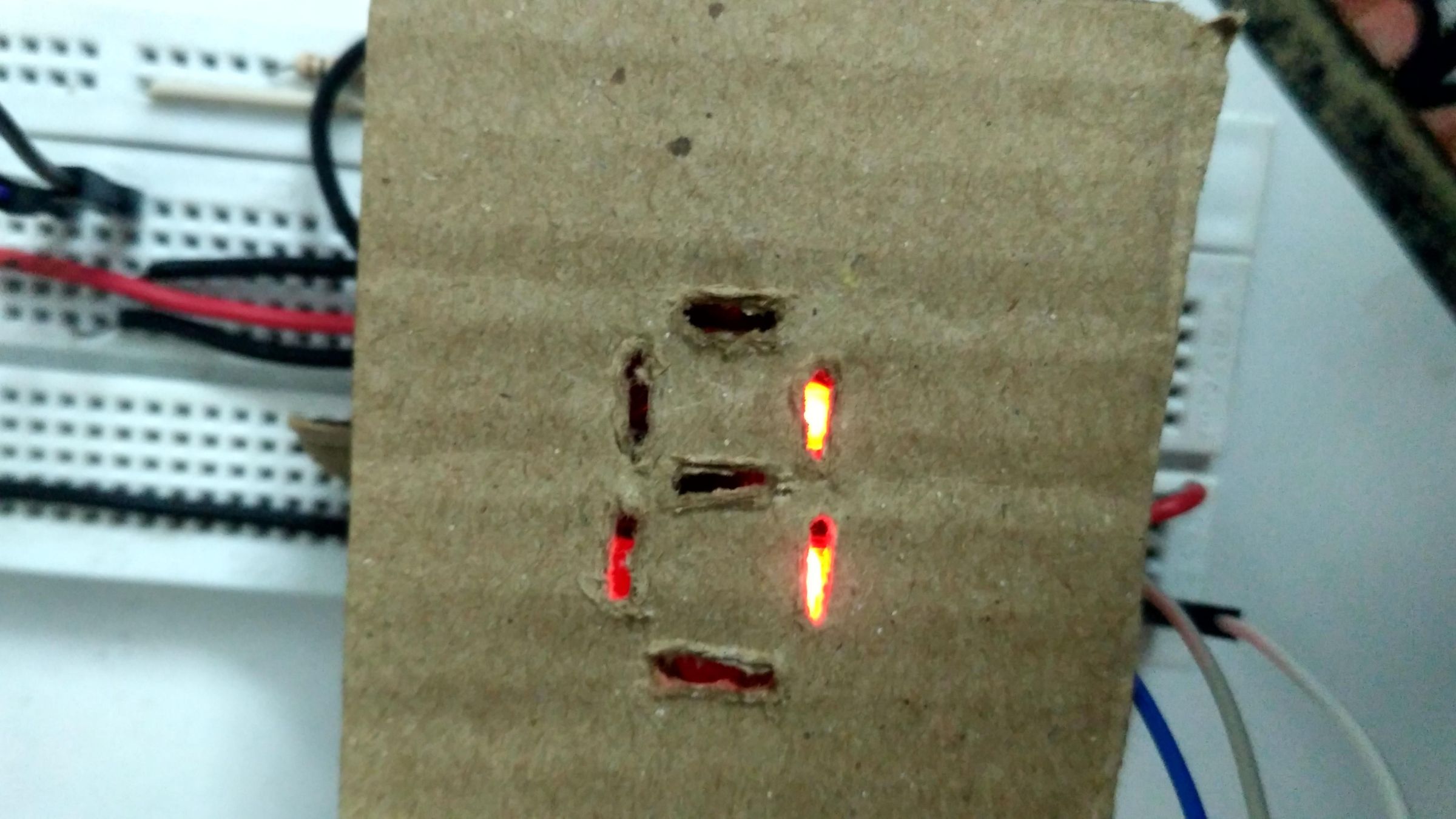 DIY 7 Segment Display With LED & Arduino | Arduino LED Interfacing ...