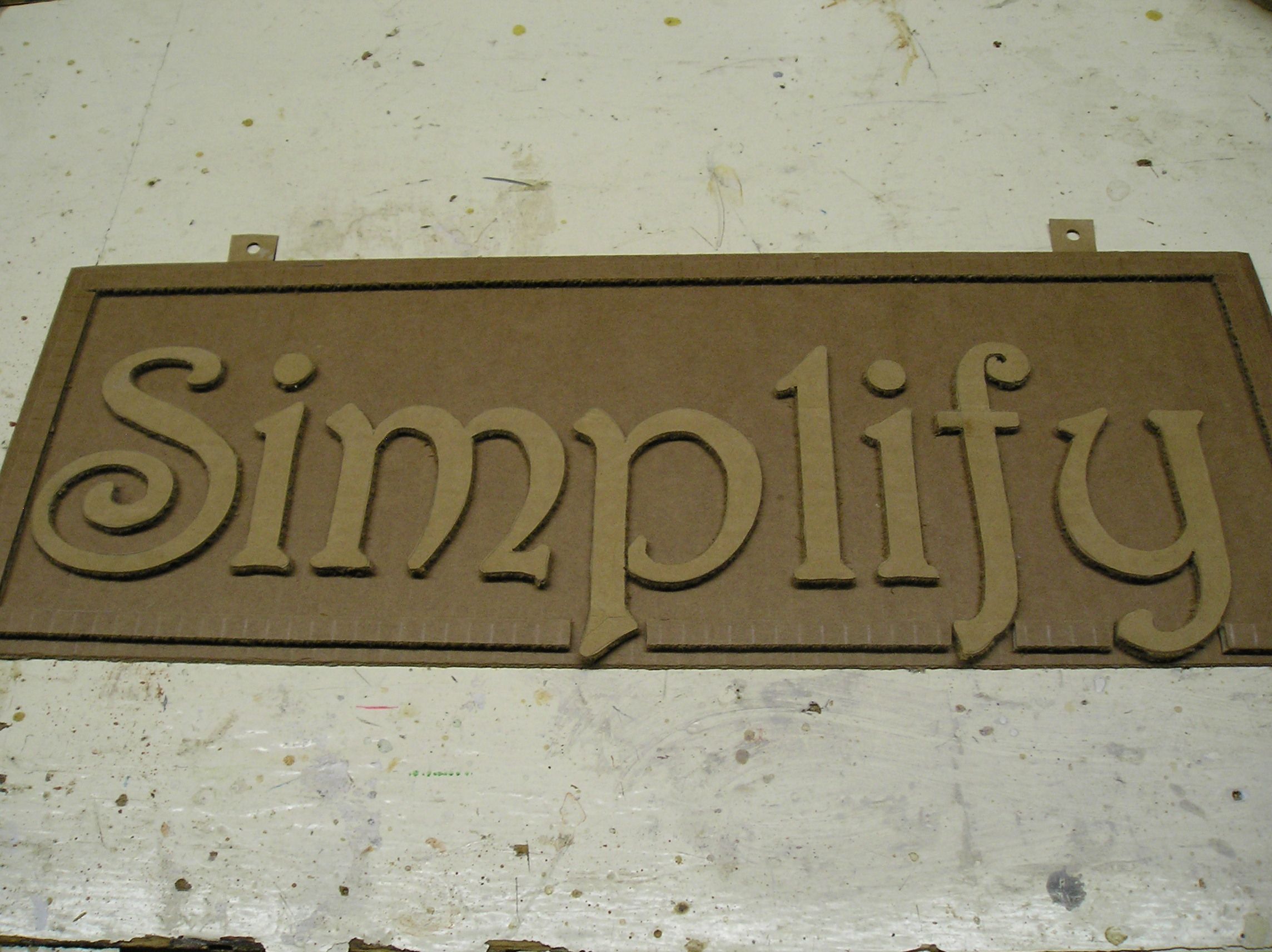 Make Signs Out of Cardboard! : 11 Steps (with Pictures) - Instructables