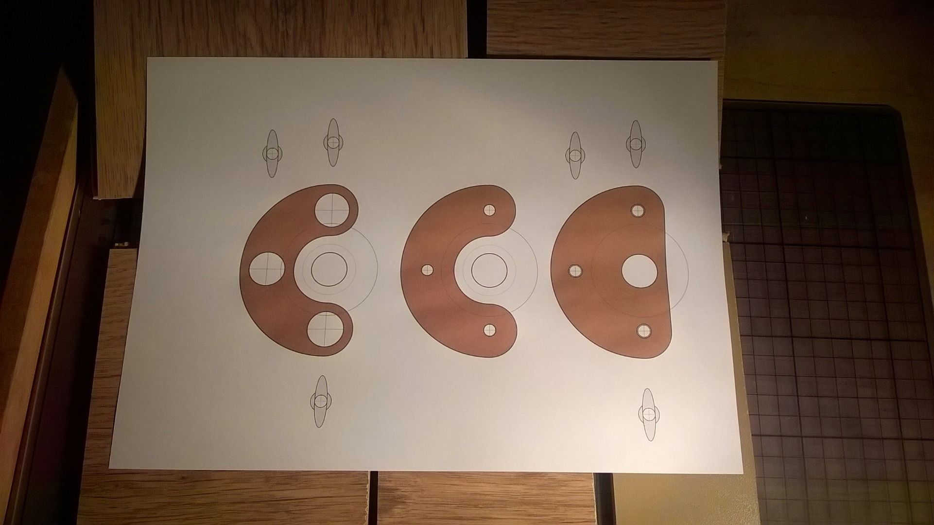 Wooden Precision Mini Router Base for Rotary Tool (with Cardboard ...