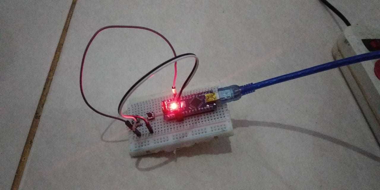 Control Built-in LED Using Push Button With Arduino Nano : 3 Steps ...