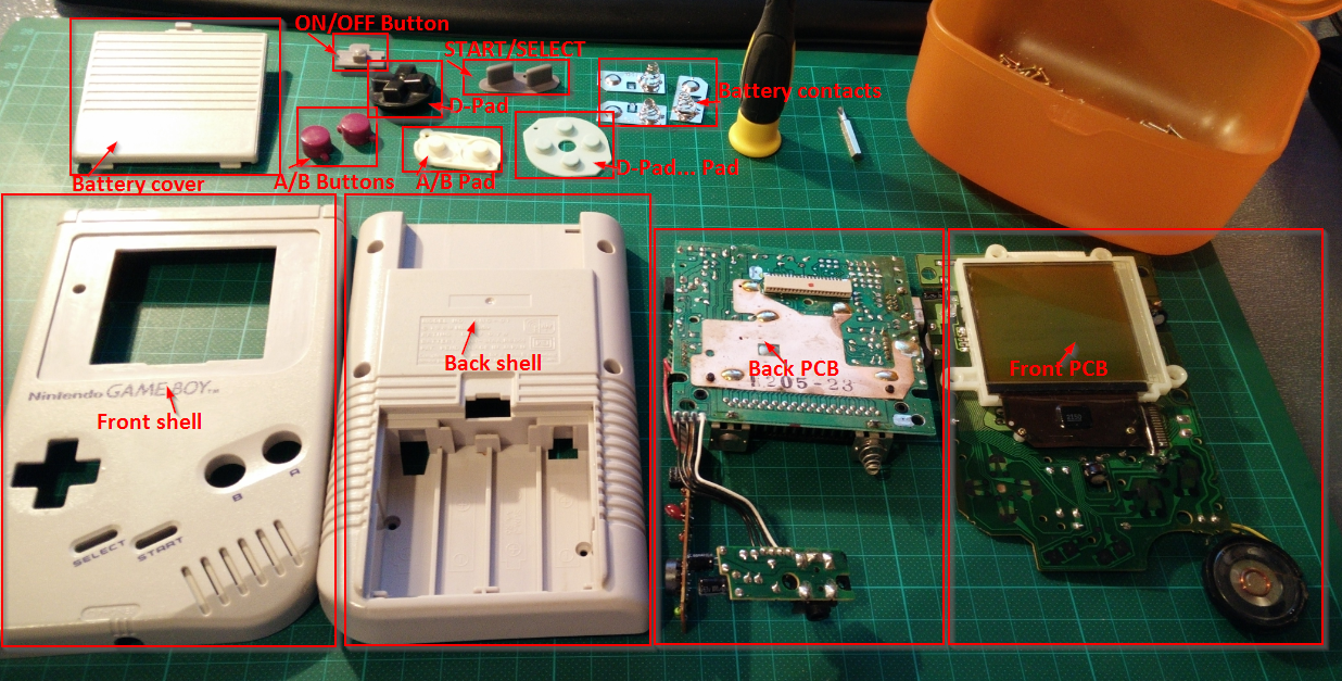 Taking Apart a Nintendo Gameboy : 13 Steps (with Pictures) - Instructables