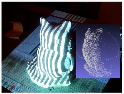 DIY 3D Scanner Based on Structured Light and Stereo Vision in Python ...