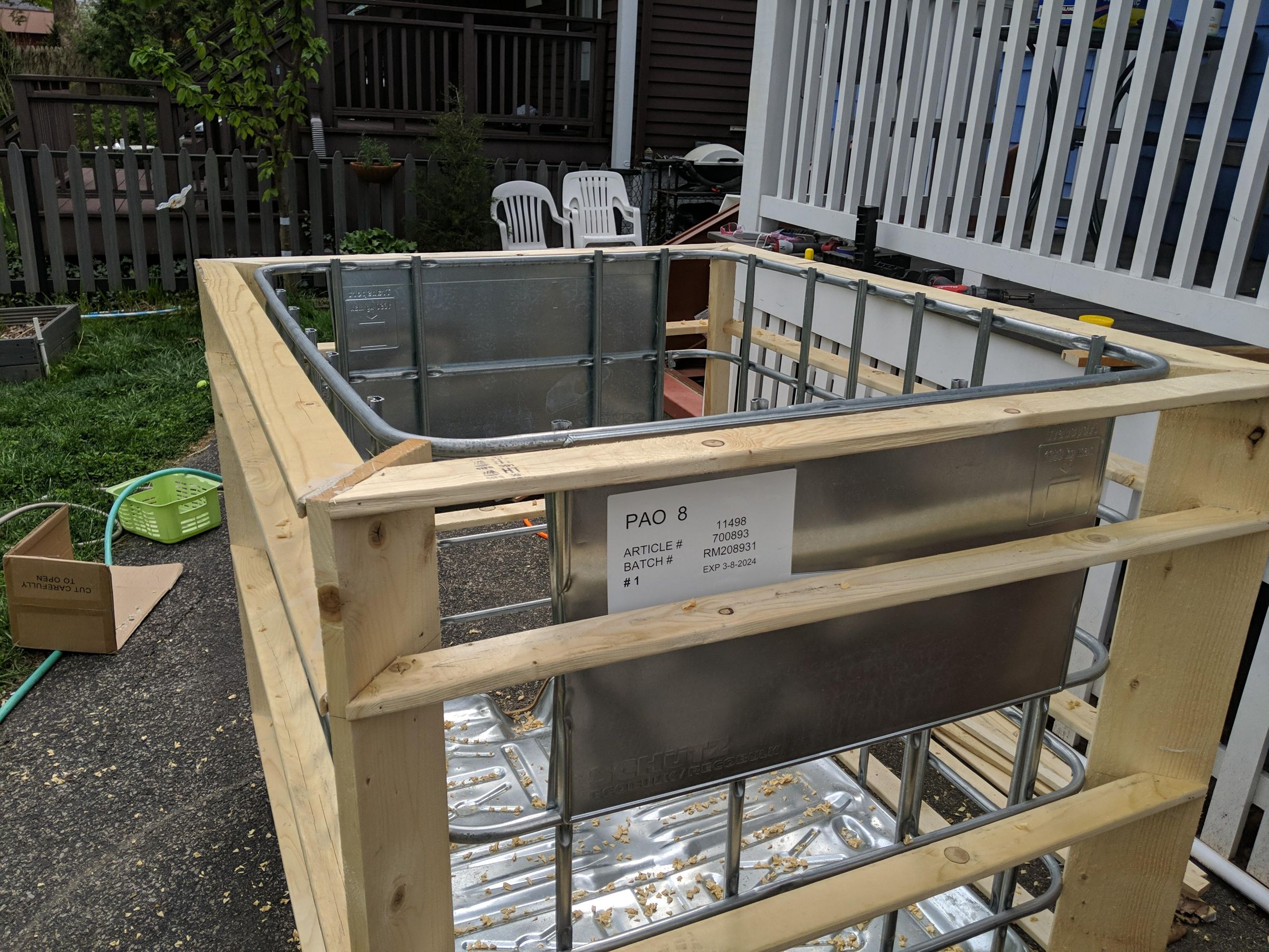 Two Person Cedar Hot Tub From an IBC Tote : 14 Steps (with Pictures ...