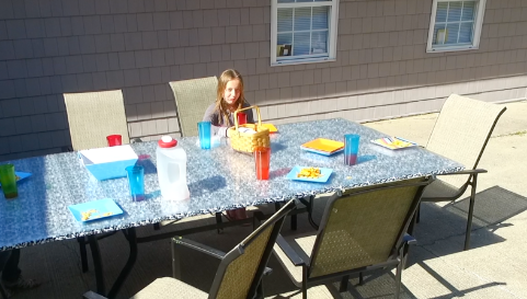 How to Replace a Broken Glass Patio Table Top (without Glass!) : 5 ...