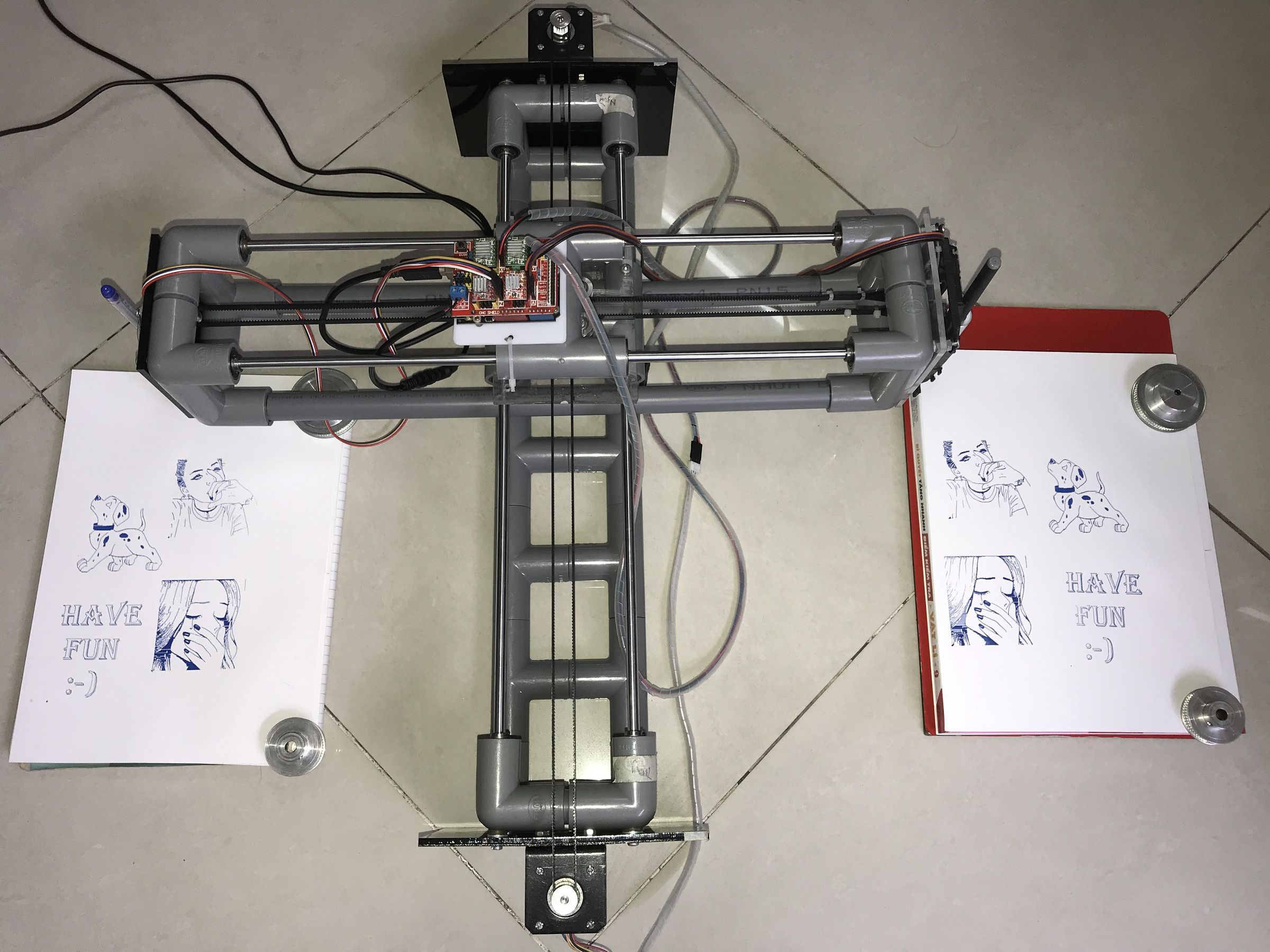 Dual-Task CoreXY DrawBot : 15 Steps (with Pictures) - Instructables