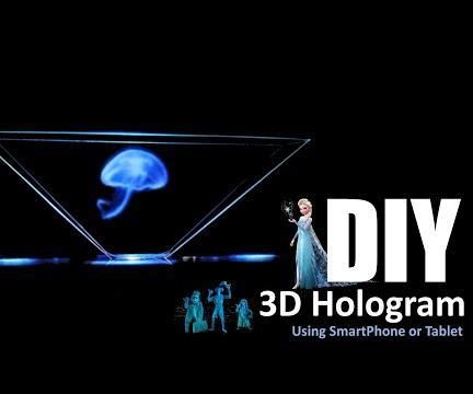 DIY - Hologram Pyramid and Pepper's Ghost : 7 Steps - Instructables
