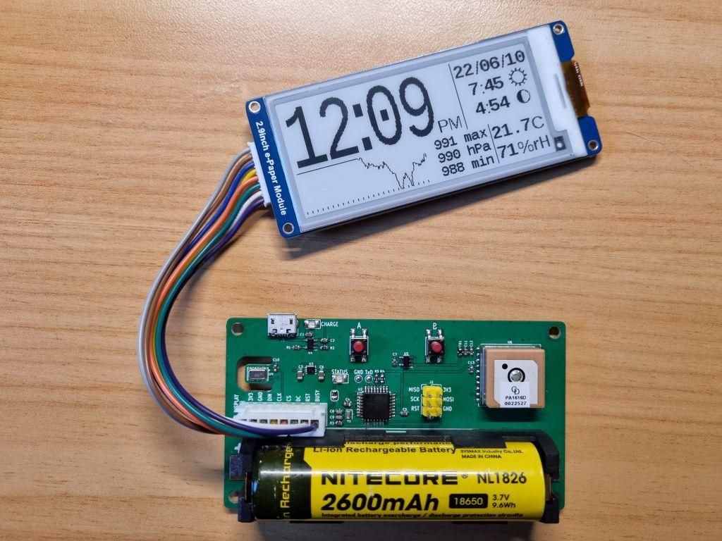 E-Paper Clock : 14 Steps (with Pictures) - Instructables