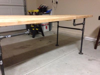 Black Iron Pipe Table : 6 Steps (with Pictures) - Instructables