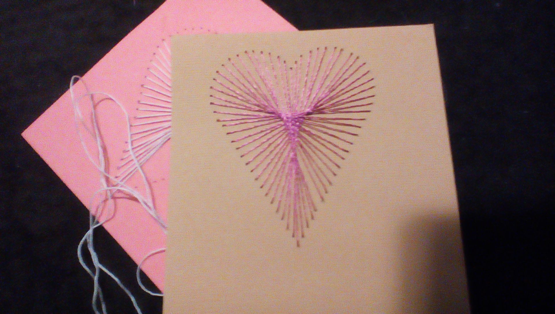String Art Valentine Cards--and Other Holidays : 4 Steps (with Pictures ...