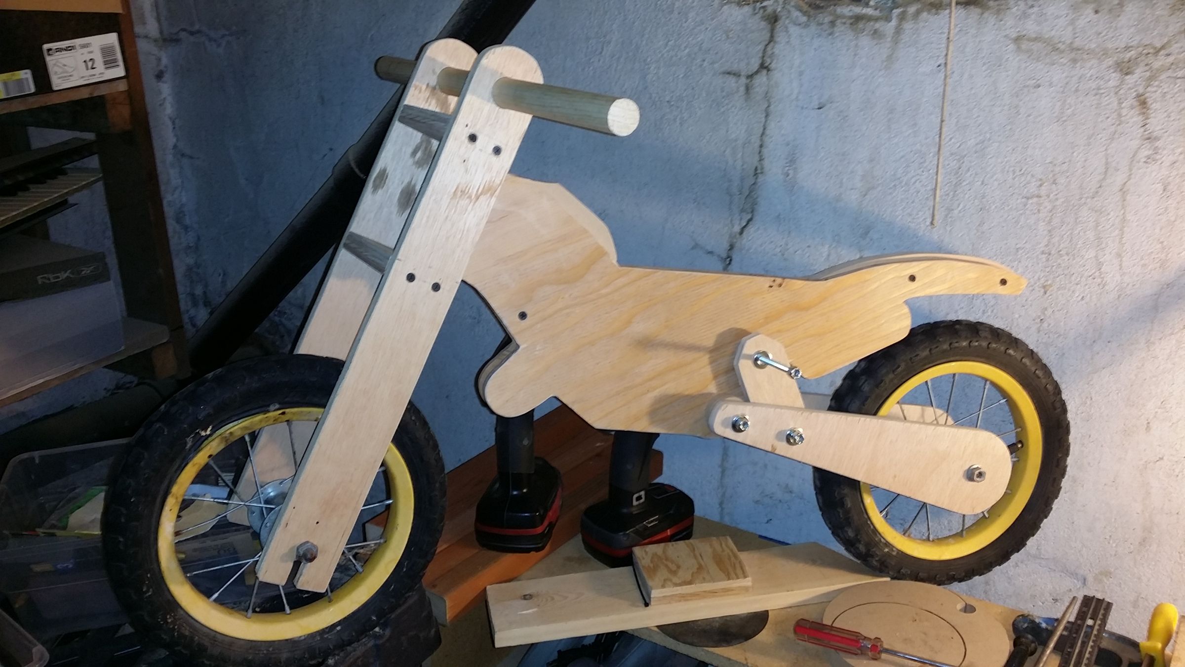 Wooden Balance Motobike : 7 Steps (with Pictures) - Instructables