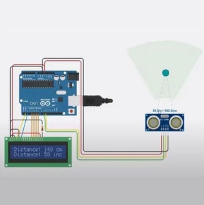Cool Arduino Ultrasonic Transducer HC-SR04 Distance Measurement With ...