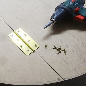Easy Way to Make a Drop-leaf Dining Table : 5 Steps (with Pictures ...