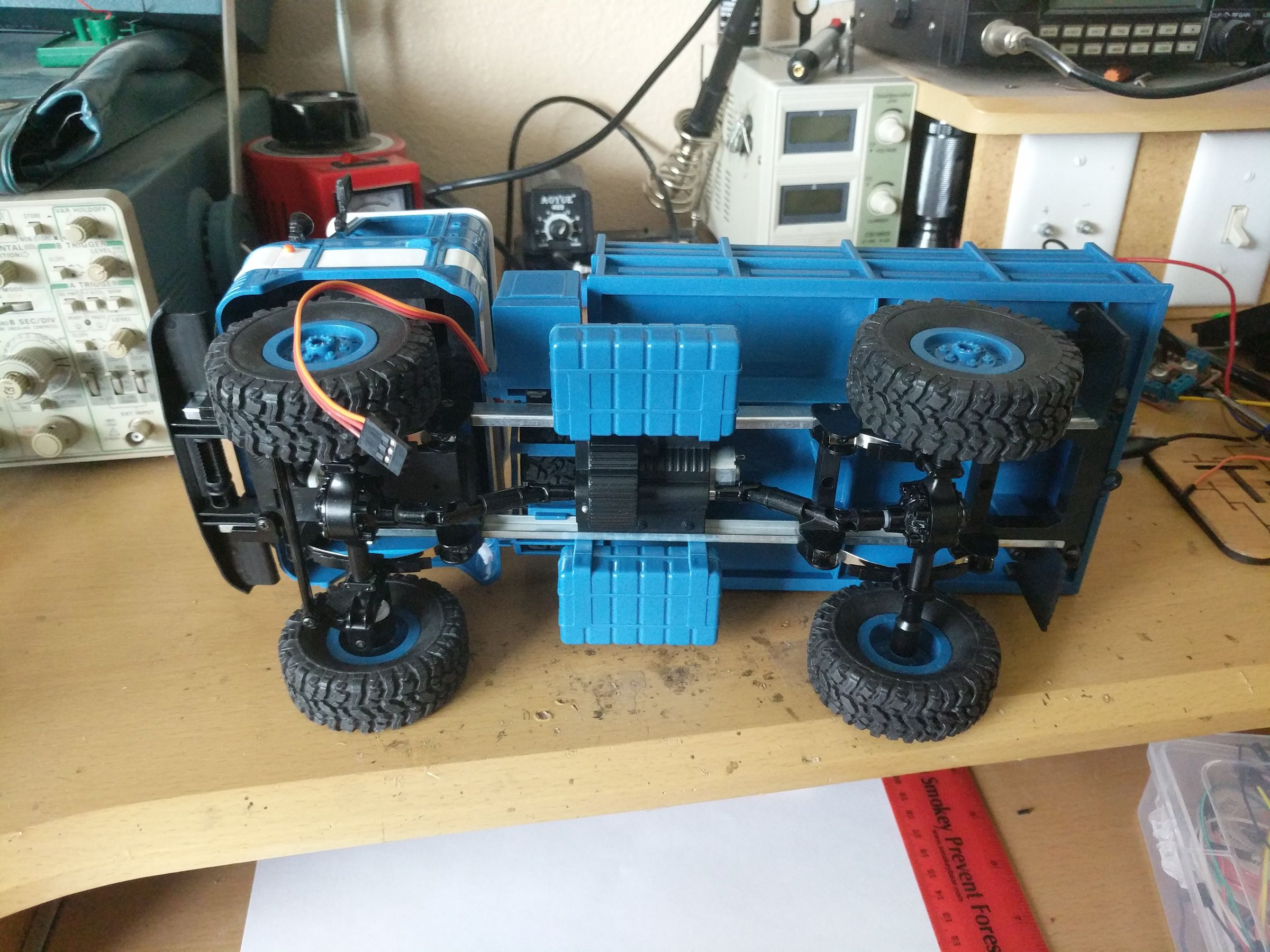 RC Truck With Electromagnetic Accelerator Turret : 9 Steps (with ...