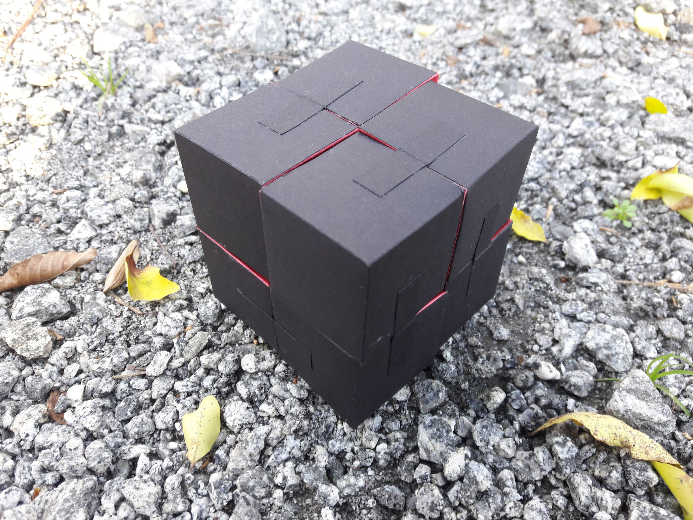 Make a Paper Transforming Geode Cube - Design and Template : 7 Steps ...