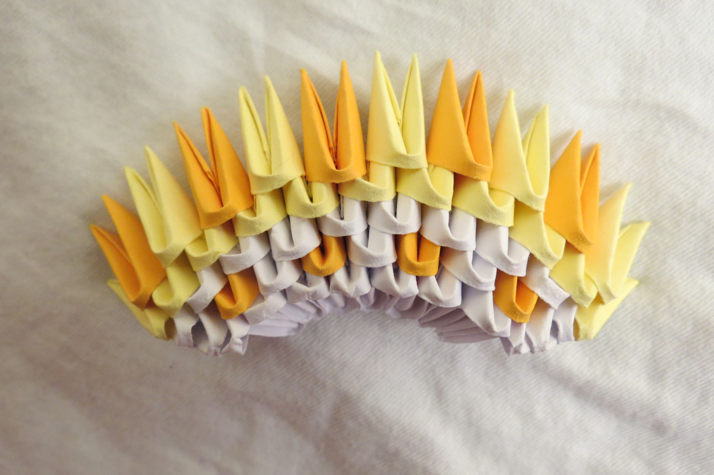 Modular Origami | Mini Feathered-Tail Peacock | 139 Pieces : 8 Steps ...