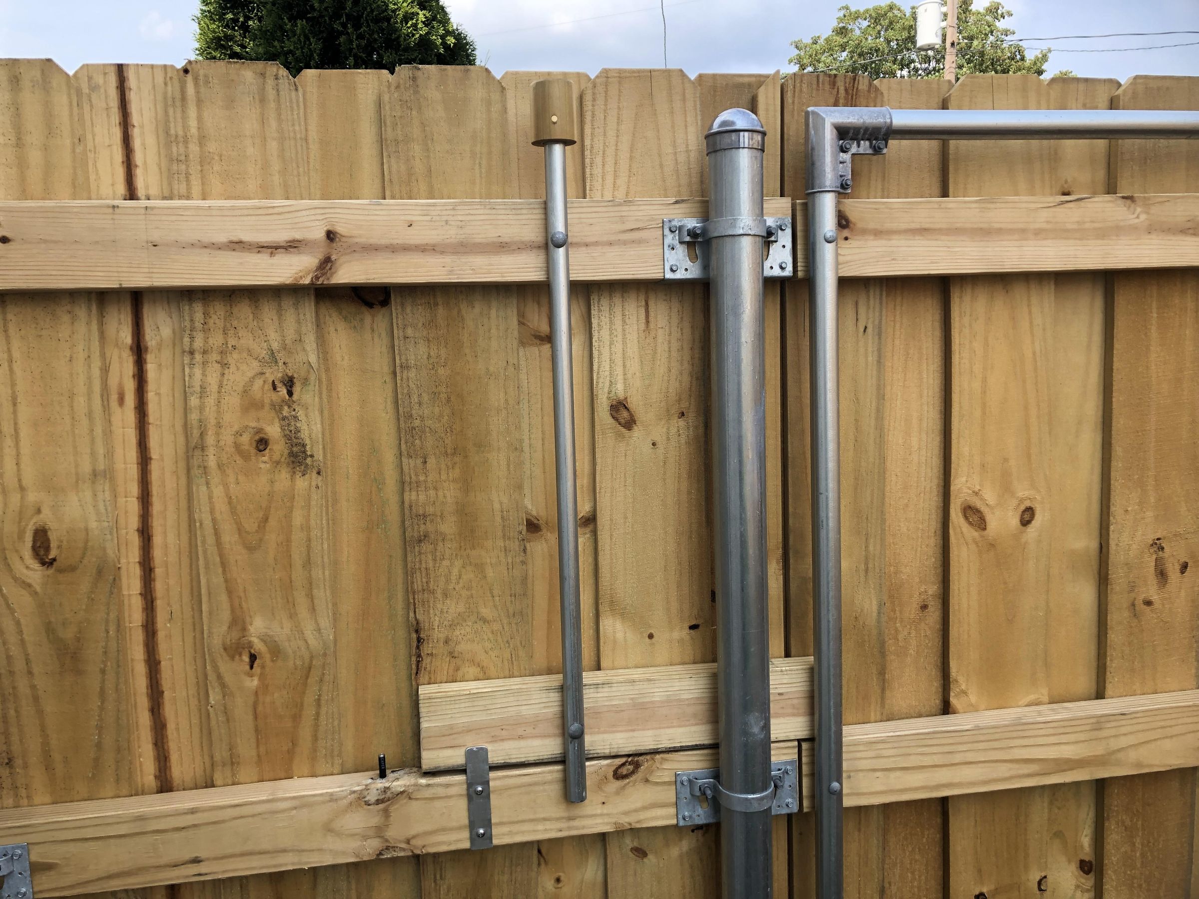 Concealed Gate and Pivoting Slide Bolt : 10 Steps (with Pictures ...