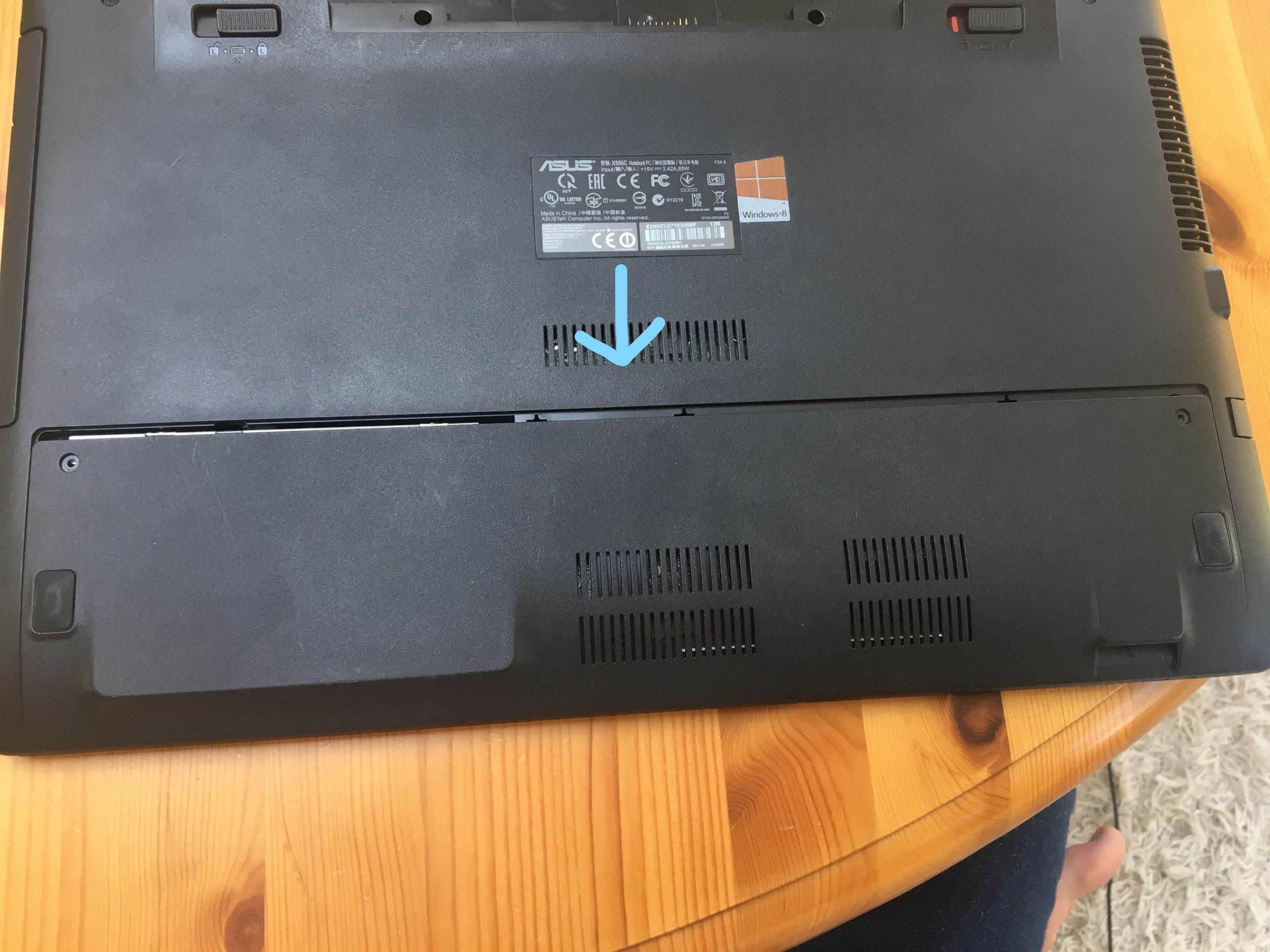 Upgrading Asus X550C and CA Series Laptop RAM : 7 Steps - Instructables