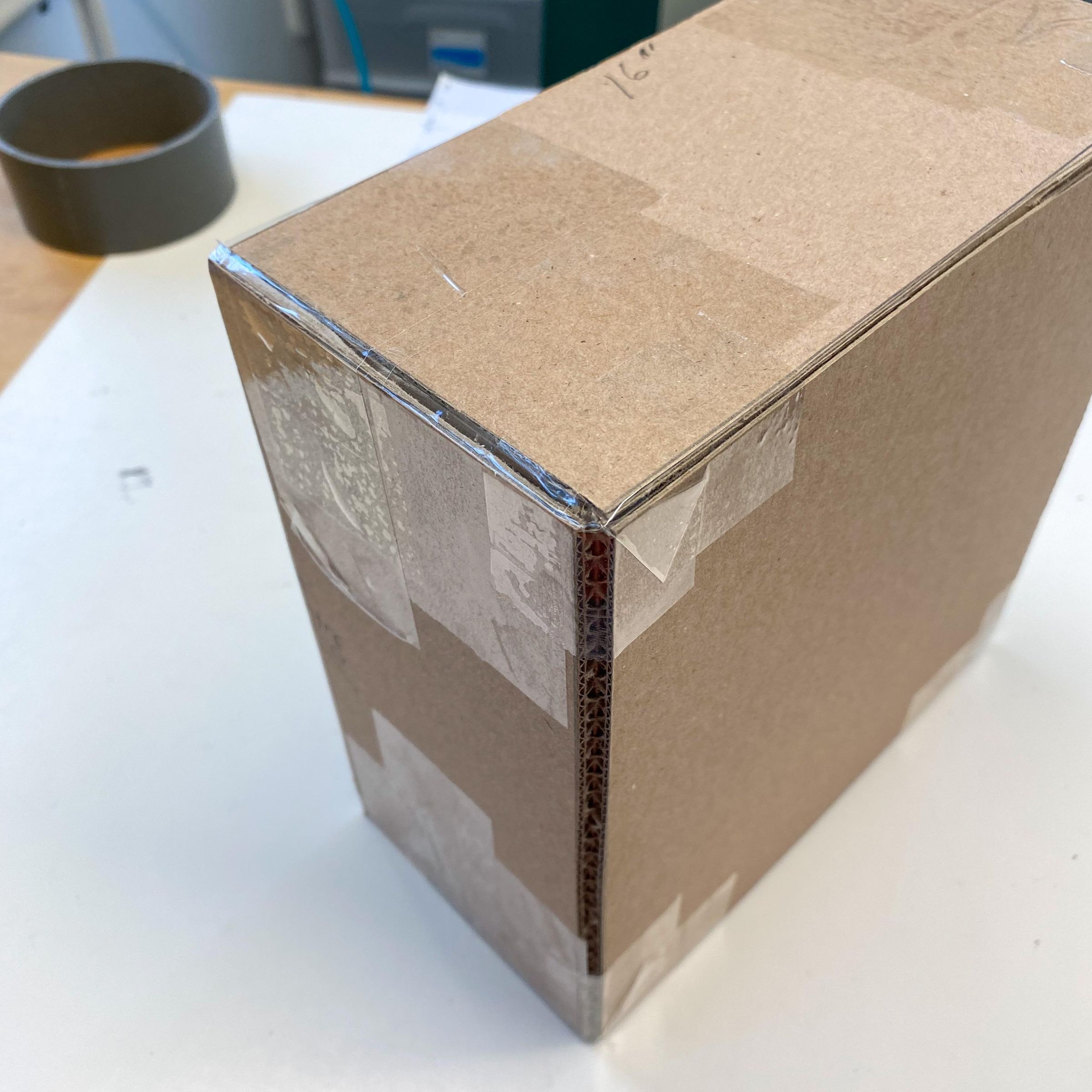 Cement Shadow Box Made Using PVC Pipe and Cardboard : 6 Steps (with ...