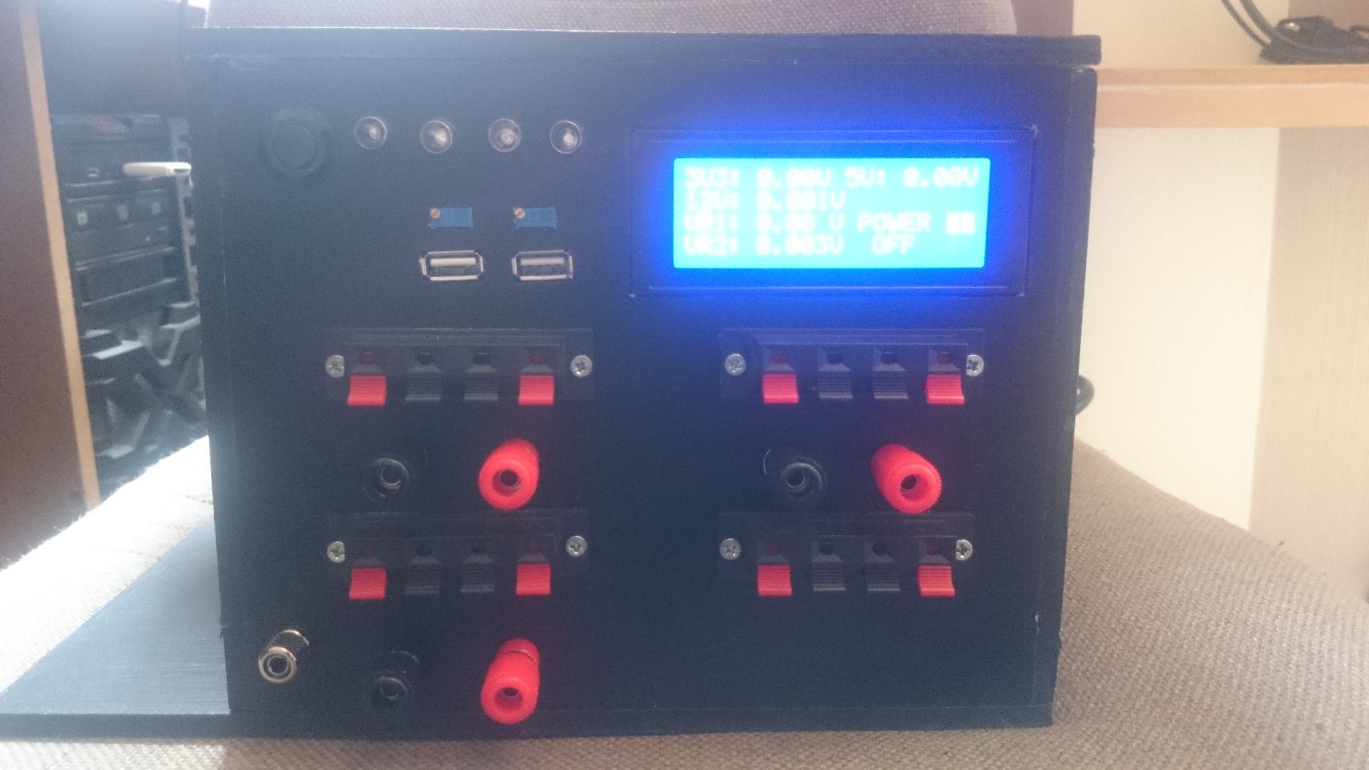 Bench PSU Power Supply From Old ATX With Arduino and LCD Monitor : 7 ...