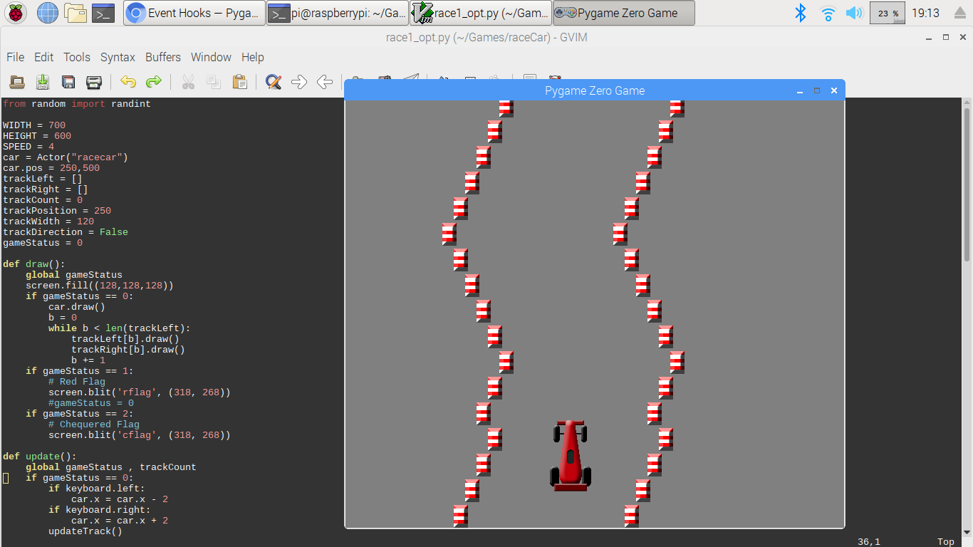 Racecar Game With Pygame Zero and Machine Learning : 6 Steps ...