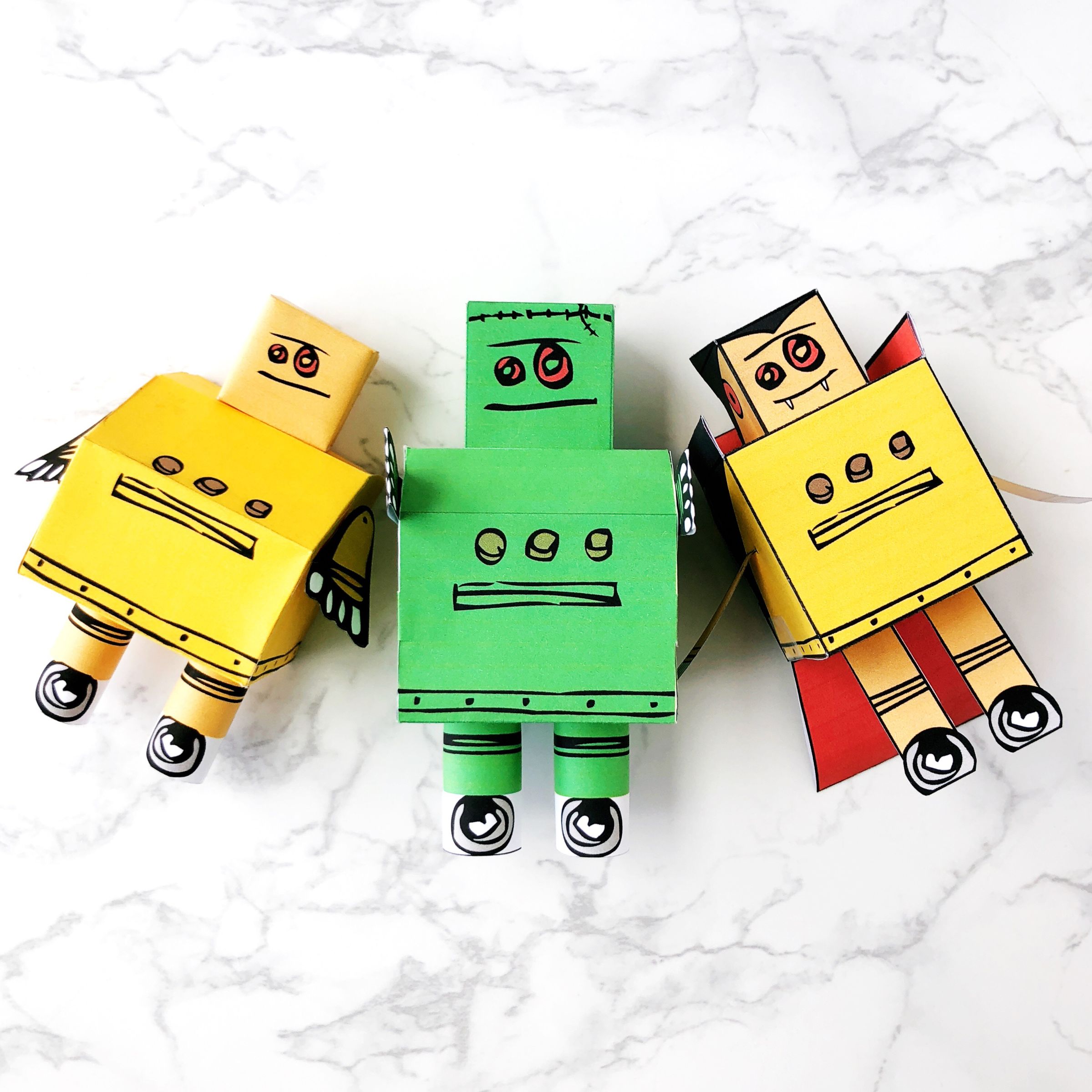 Instructables' Official Papercraft Robot! : 7 Steps (with Pictures ...