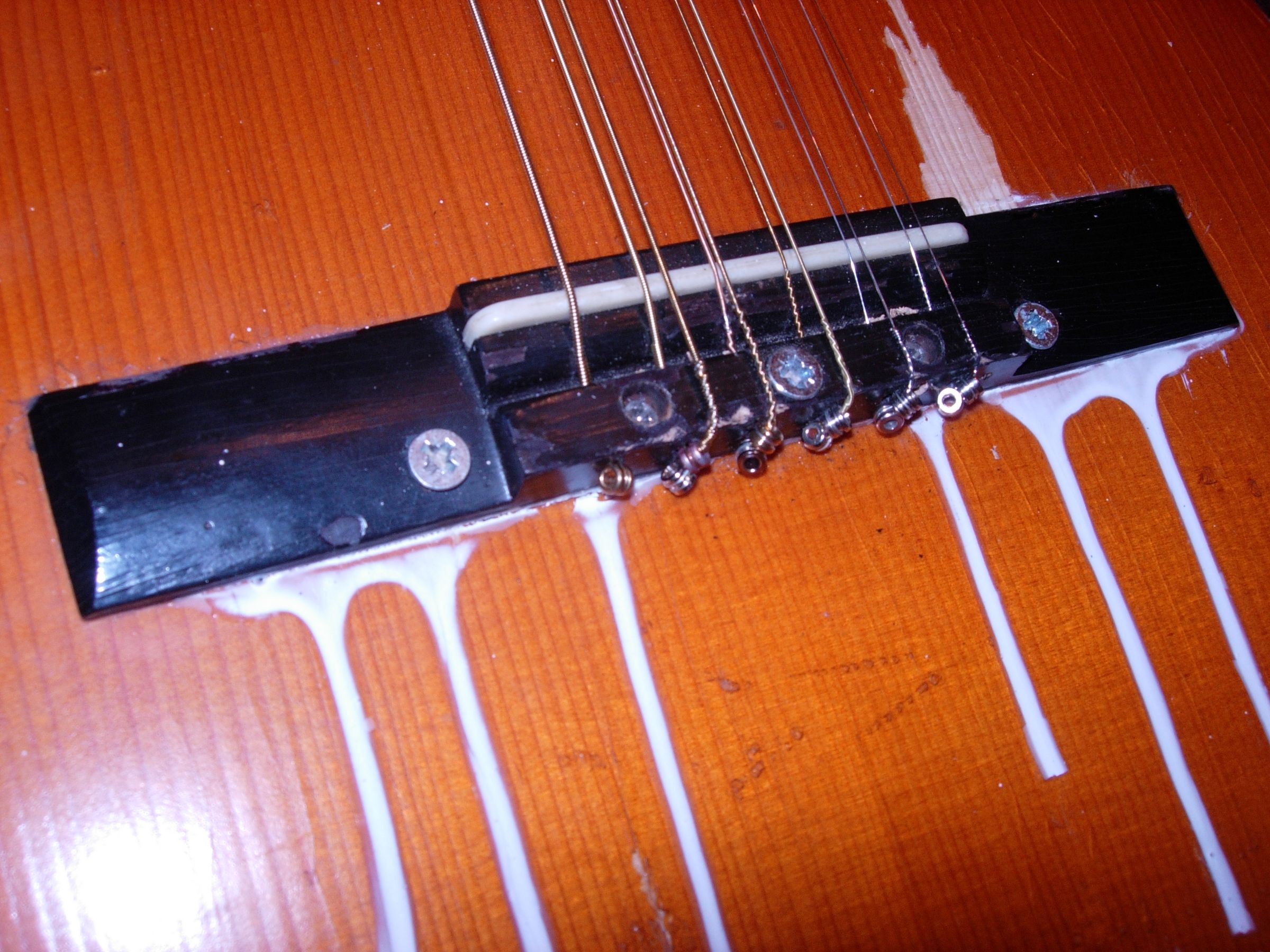 How to Make/convert a 6 String Guitar to a 12 String Guitar : 8 Steps ...