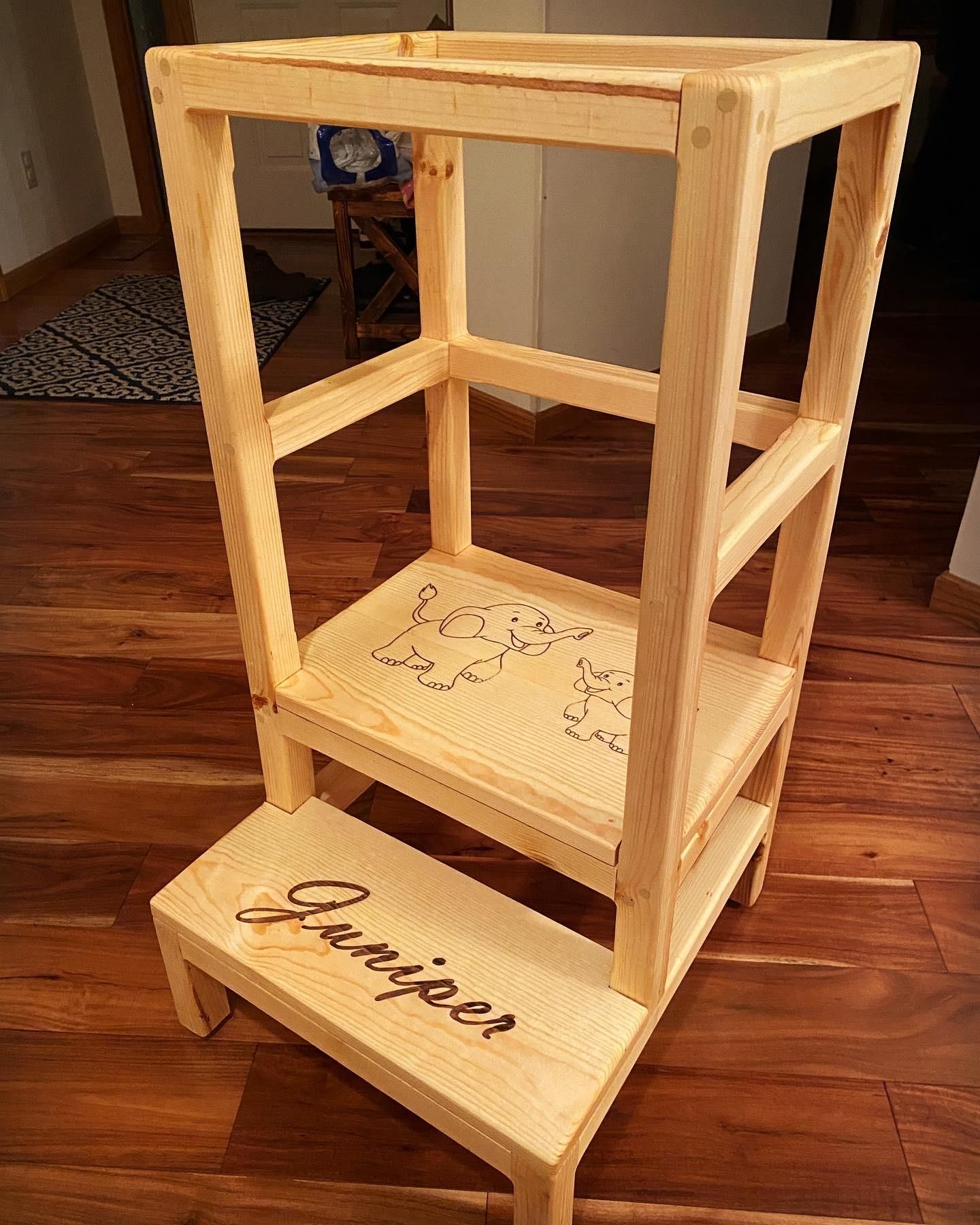 How to Build a Toddler Kitchen Helper Stool for $30 : 9 Steps (with ...