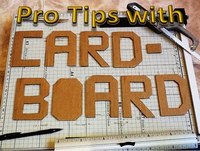 Pro Tips for Using Cardboard : 6 Steps (with Pictures) - Instructables