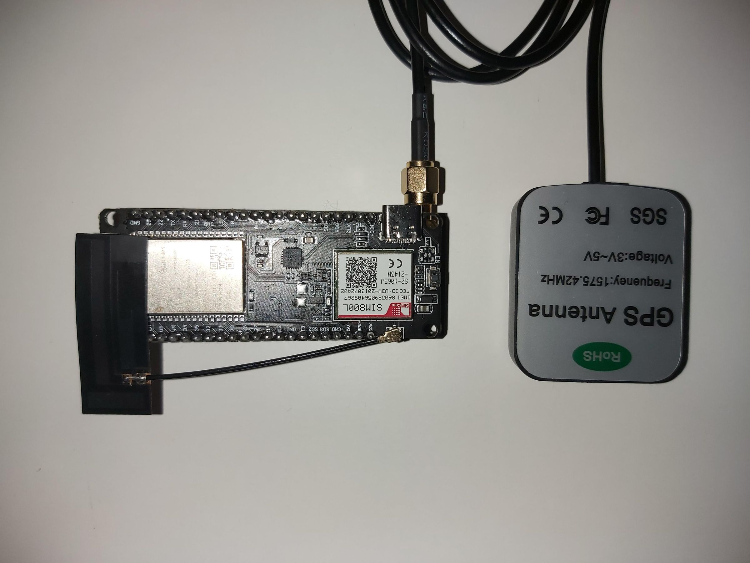 GPS and Vehicle Motion Tracker IoT Smart Logger for TTGO T-call ...