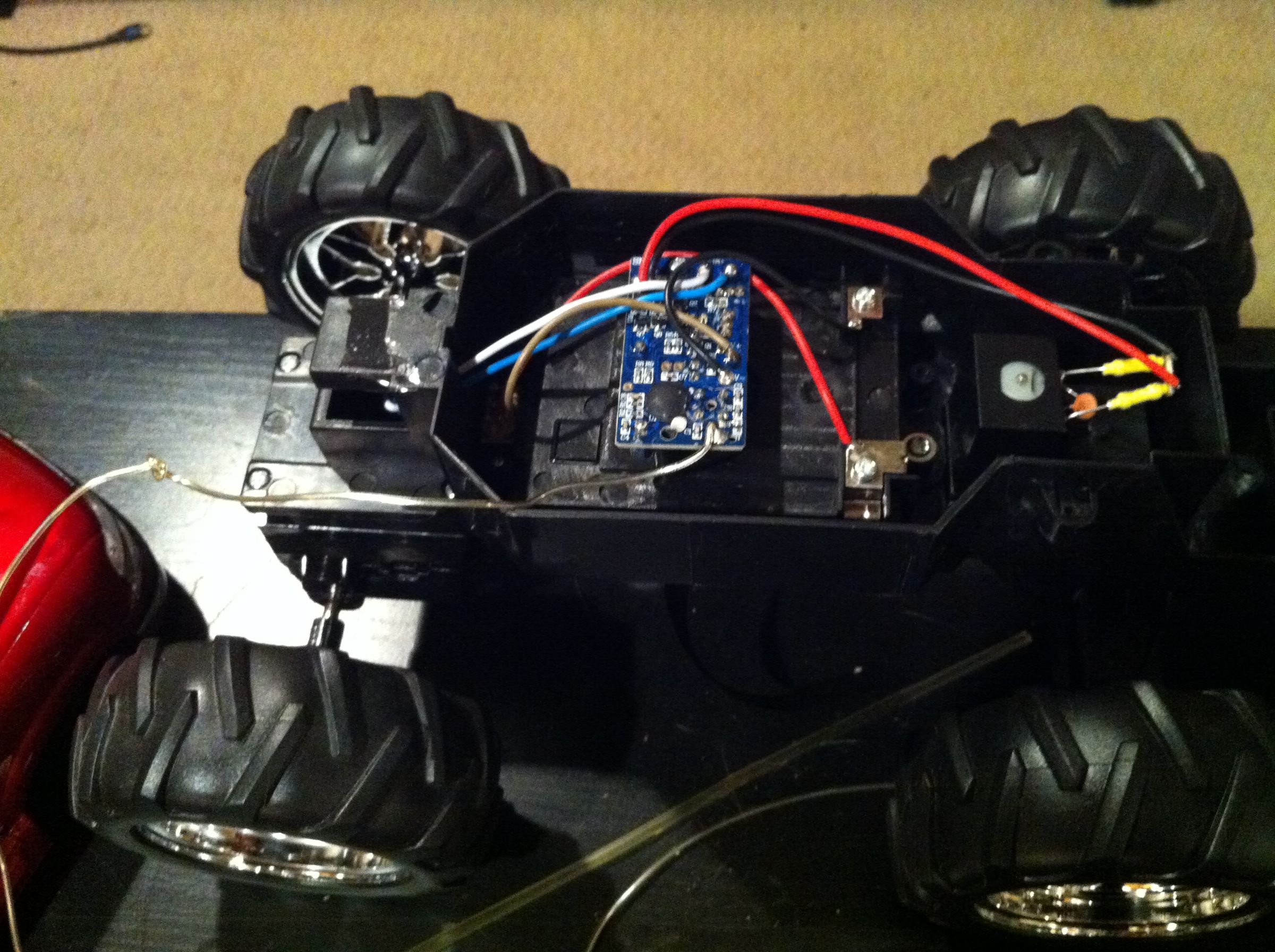 RC Truck to Arduino Robot W/ Multiple Sensors : 10 Steps - Instructables