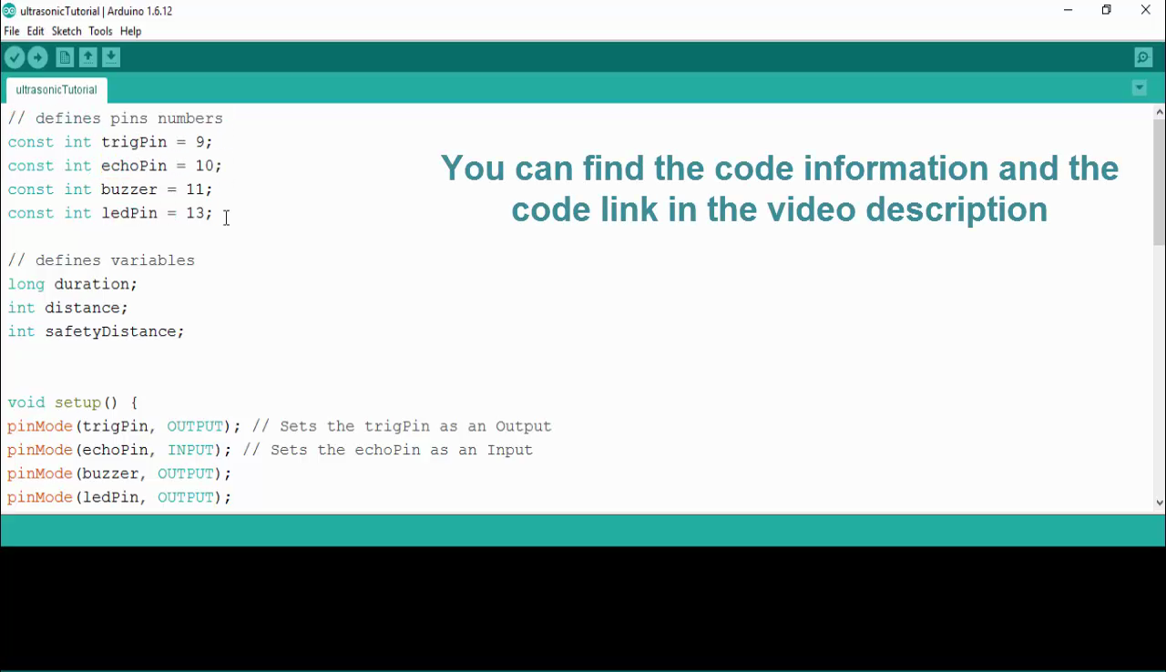 Arduino - Ultrasonic Sensor HC-SR04 With Buzzer : 3 Steps (with ...