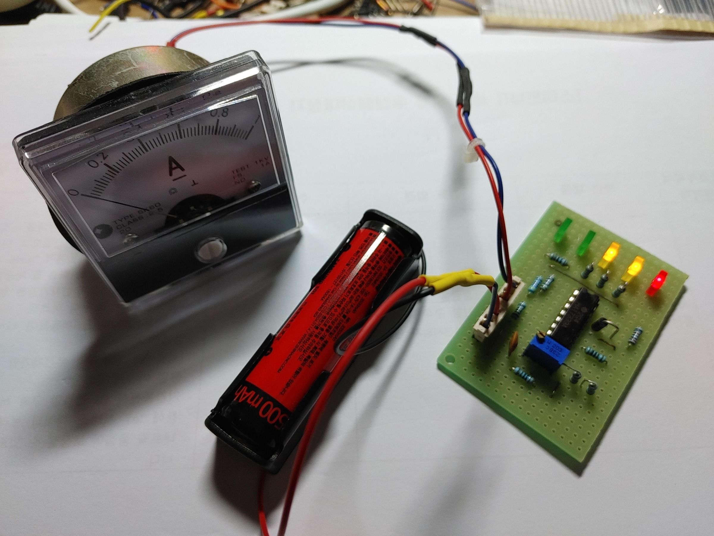 Li - Ion Battery Level Indicator - Instructables