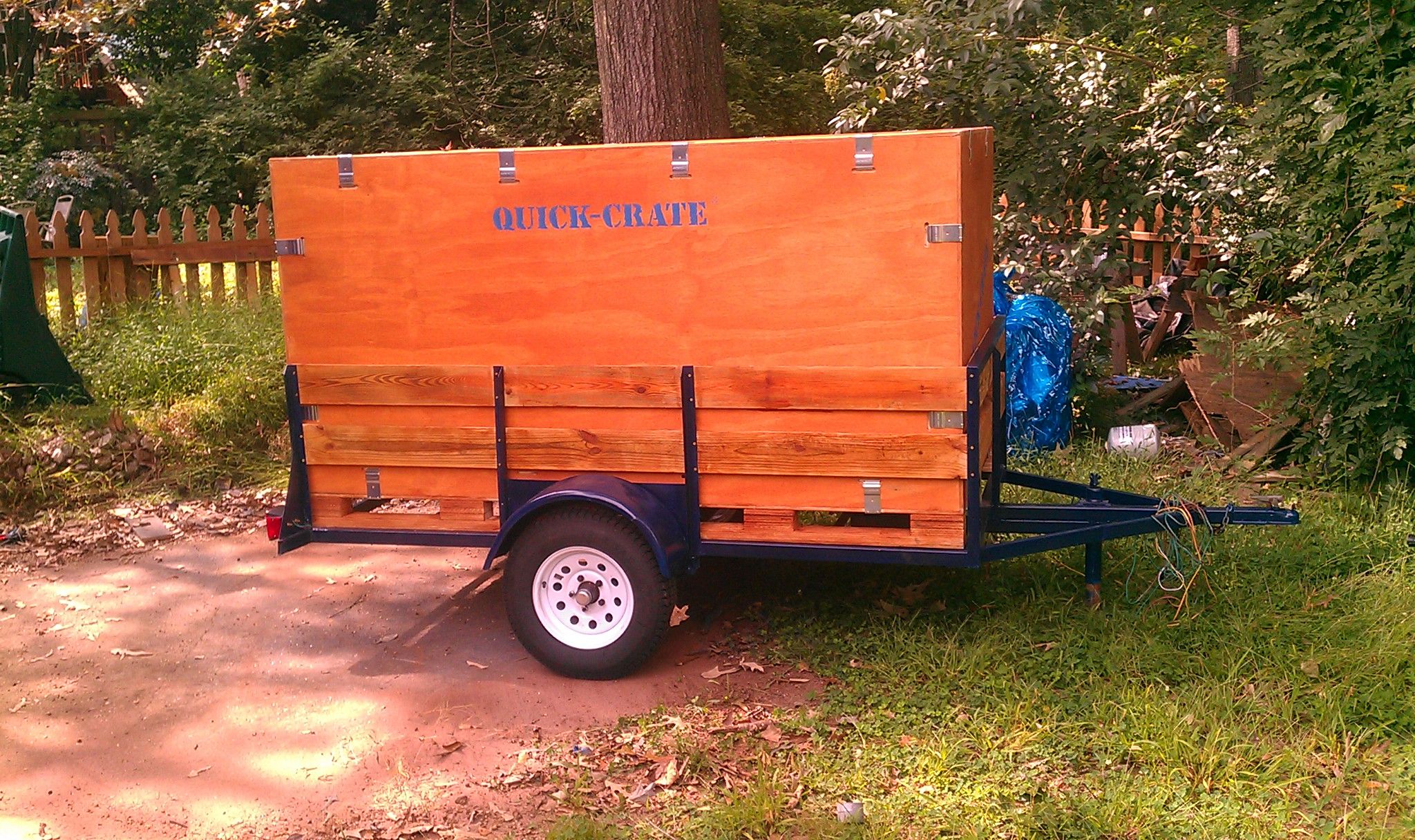 Quick-Crate Collapsible Utility Trailer : 6 Steps (with Pictures ...