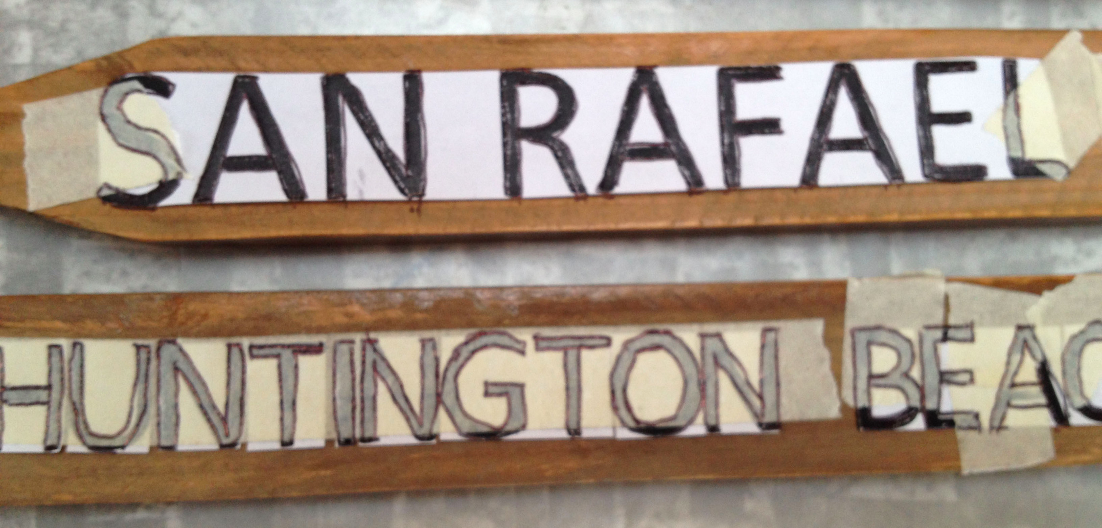 MASH-style City Directional Sign : 7 Steps (with Pictures) - Instructables