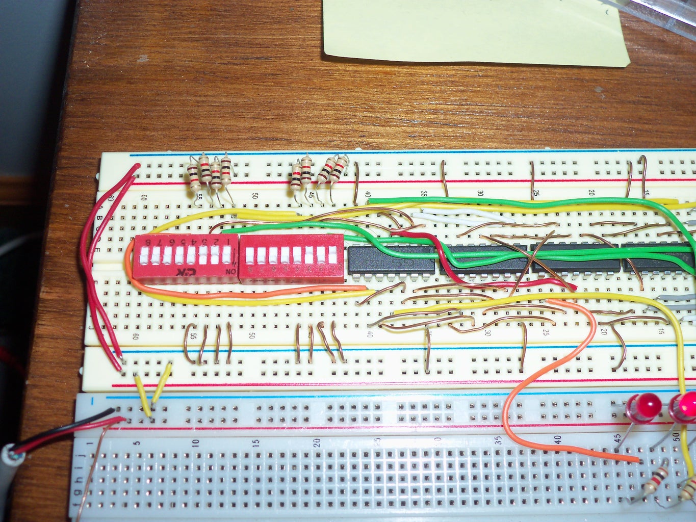 4 Bit Binary Calculator 7 Steps Instructables