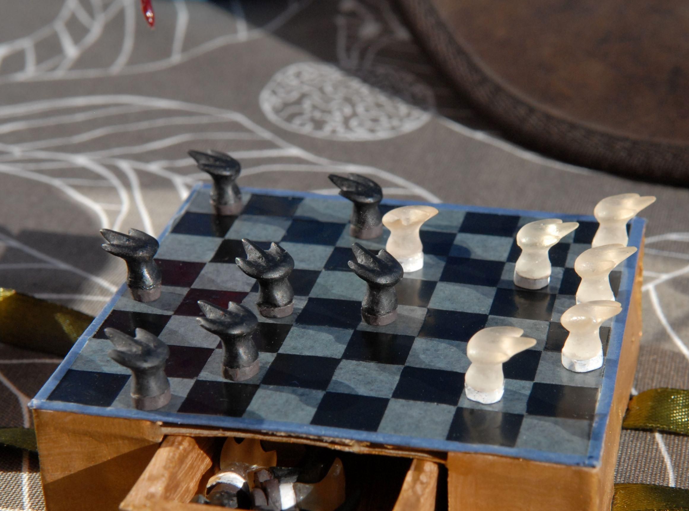 Shark Scale Inspired Portable Miniature Checkers : 10 Steps (with ...