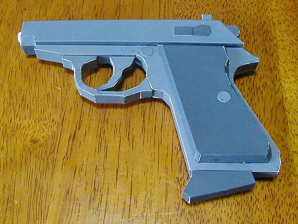 How to Make a Paper Model Gun! : 10 Steps - Instructables