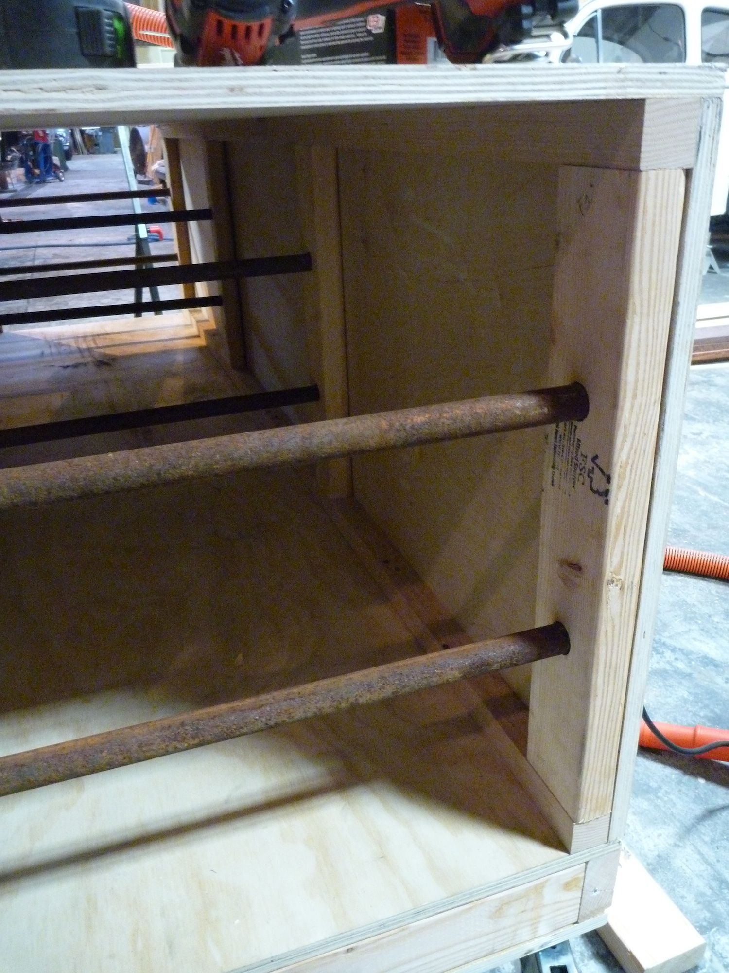 Combo Miter Saw Station Lumber Rack : 13 Steps (with Pictures ...