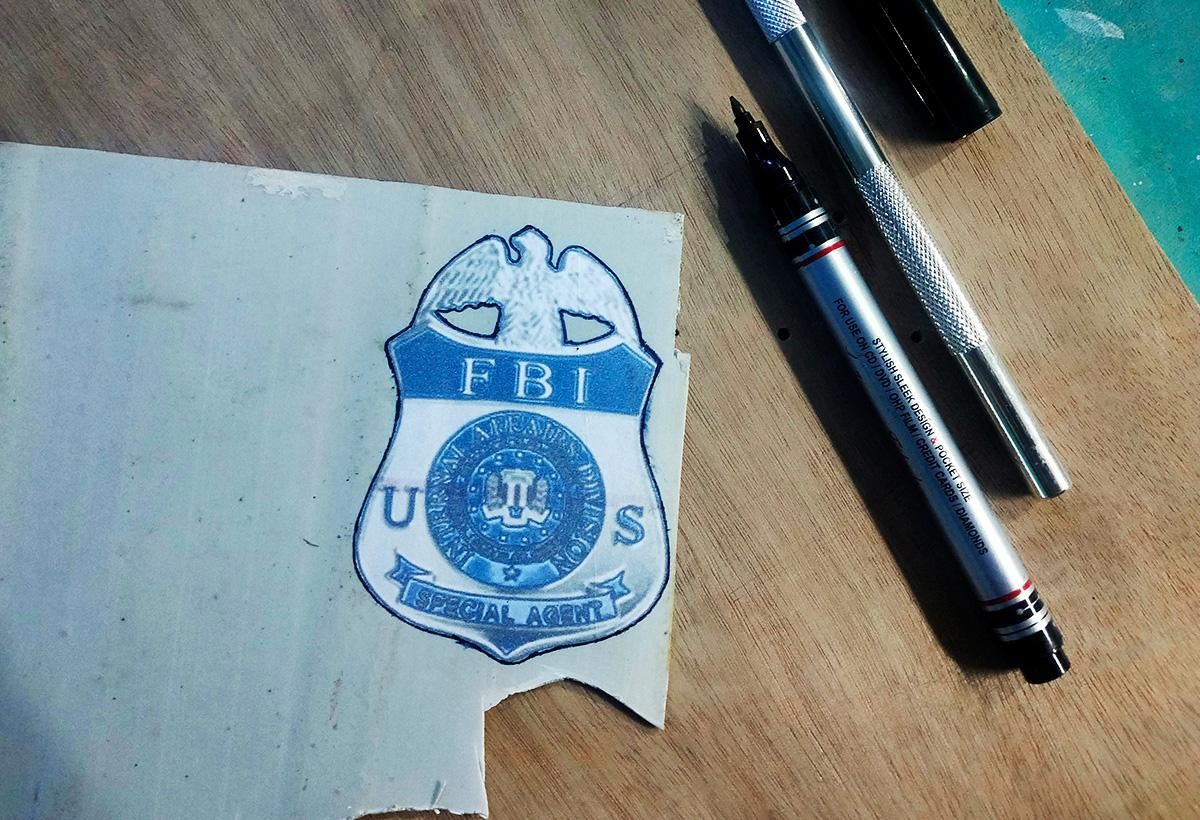 FBI - CIA Badges : 15 Steps (with Pictures) - Instructables