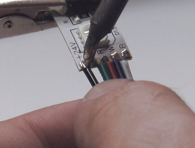 Soldering RGBW and RGB LED Strip Tape : 9 Steps (with Pictures ...