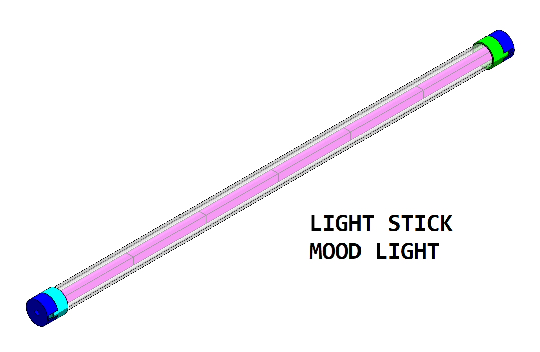 Make Your Own LED Light Stick Mood Light : 11 Steps (with Pictures ...