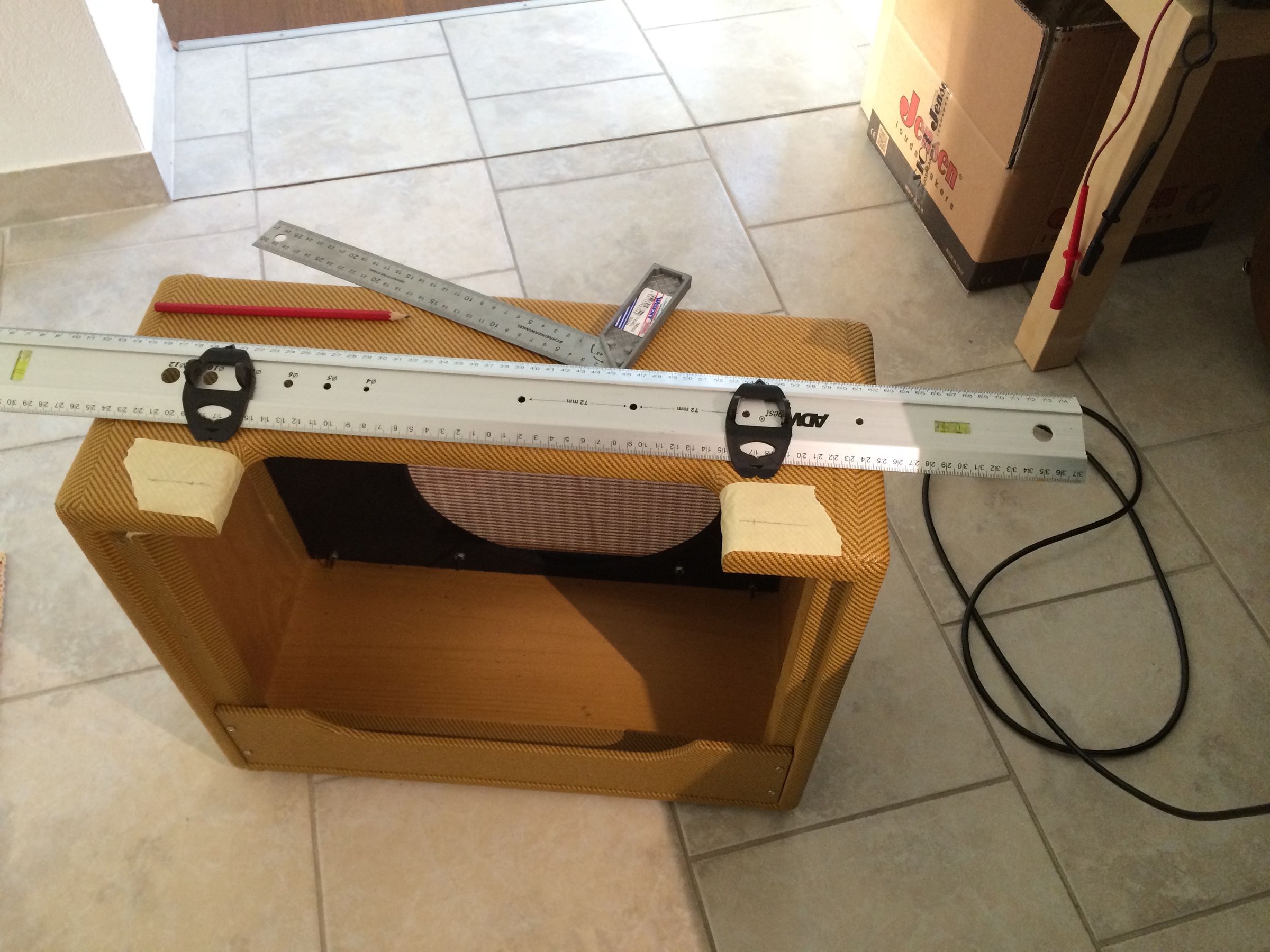 Fender Tweed Deluxe 5e3 Clone Build Based on TAD Tweed Deluxe Kit : 18 ...