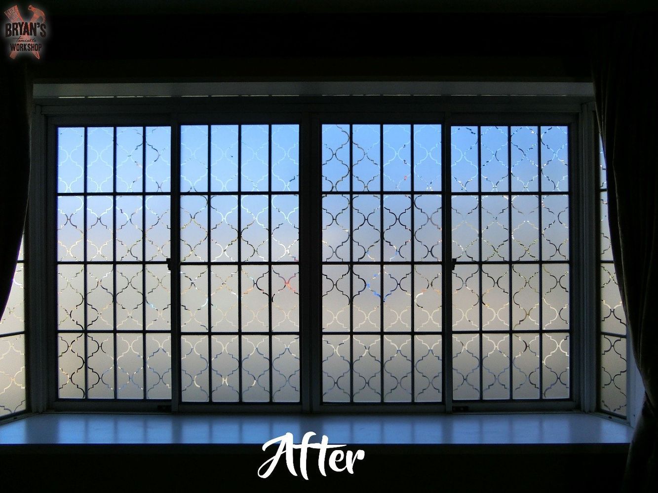 Beautiful Contact Paper Privacy Window! : 7 Steps (with Pictures ...