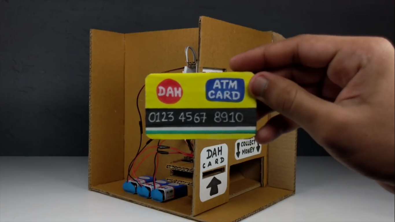 How to Make a DIY Cardboard ATM Machine : 11 Steps - Instructables