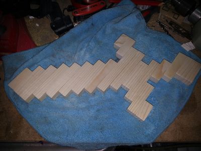 MineCraft Sword (wood) : 7 Steps (with Pictures) - Instructables