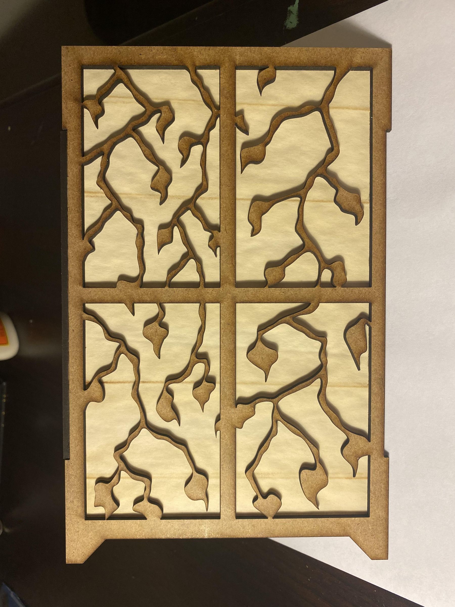 MDF Laser Cut Lamp (4 Sided) : 8 Steps (with Pictures) - Instructables